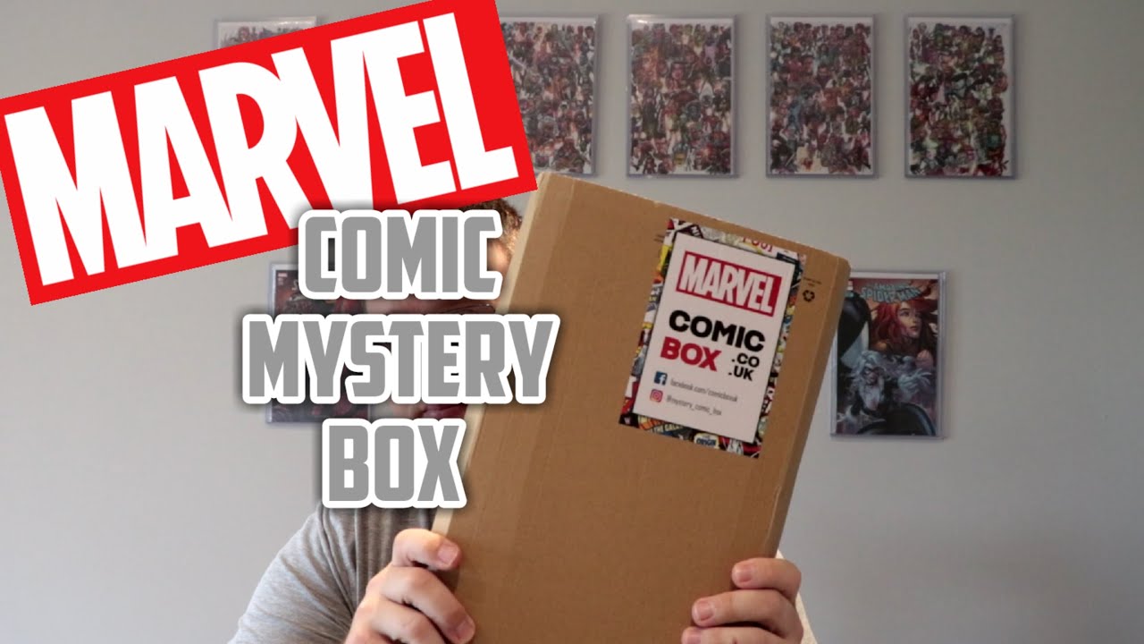 Unboxing a Marvel comic-box.co.uk mystery box - YouTube