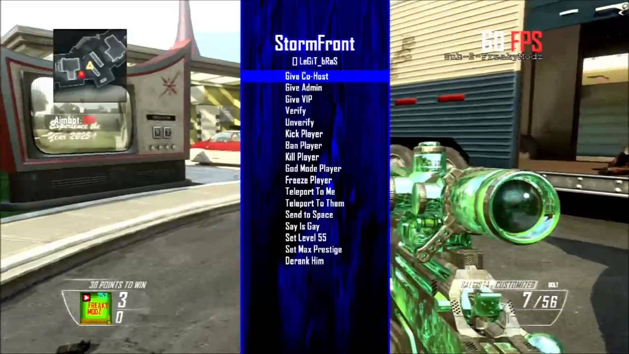 [Bo2/1.19]StormFront Gsc Mod Menu - YouTube