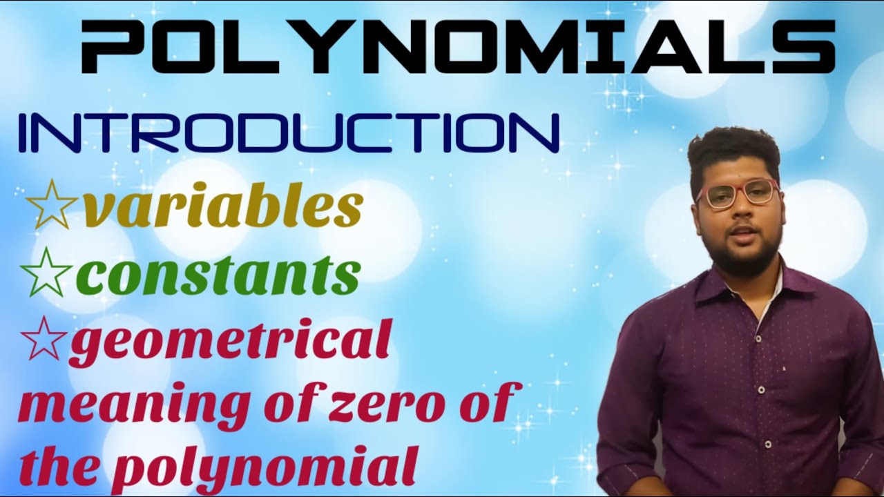 Polynomials | Introduction | Geometrical Meaning of Zero of the ...