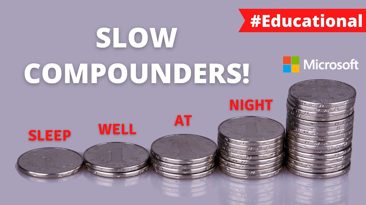 The Power of Slow Compounding Explained! (incl. 3 stocks) - YouTube