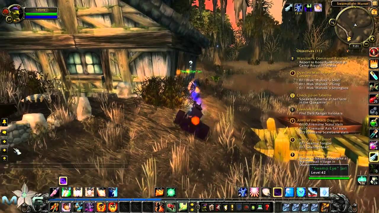 WoW Cataclysm Dustwallow Marsh Walkthrough - Part 7 - YouTube