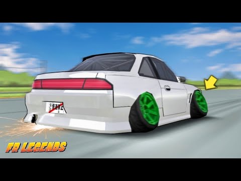 Crazy Negative Camber Silvia S14 FR Legends - YouTube