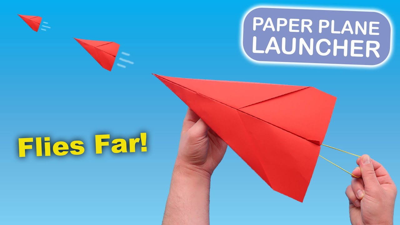 Paper Plane Launcher DIY Paper Plane Launcher With Rubber Band YouTube paper-plane-launcher-diy-paper-plane-launcher-with-rubber-band-youtube