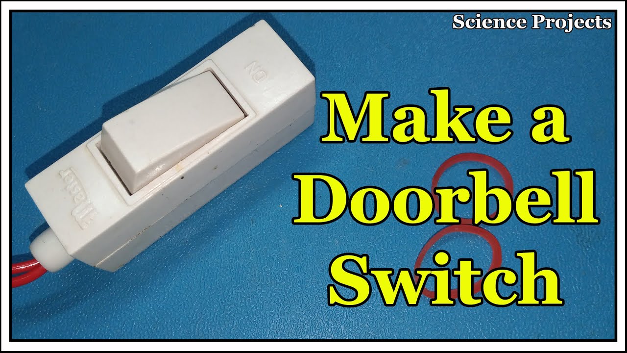 How to make a doorbell switch, How to convert normal switch to alarm ...