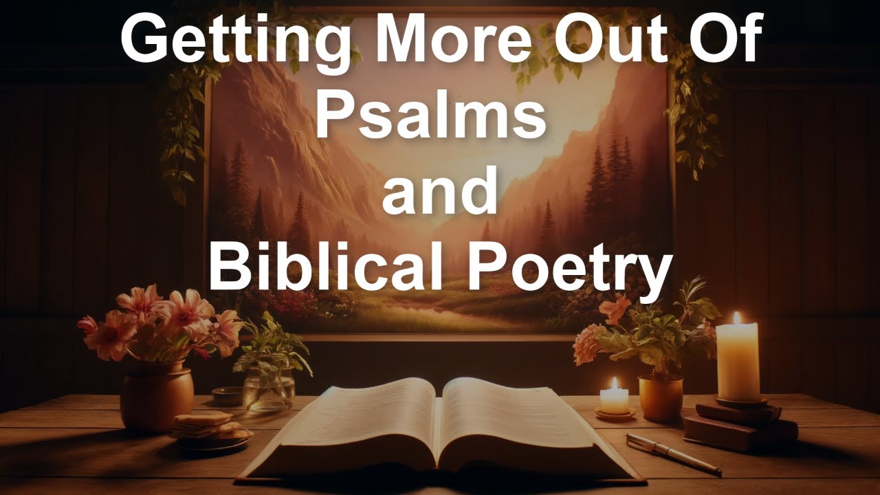Getting More Out Of The Psalms and Biblical Poetry - YouTube