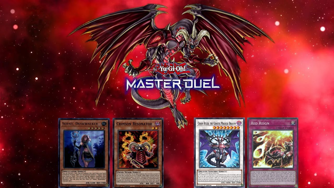 MASTER DUEL - Red Dragon Archfiend/ Resonator Inca combo through ...