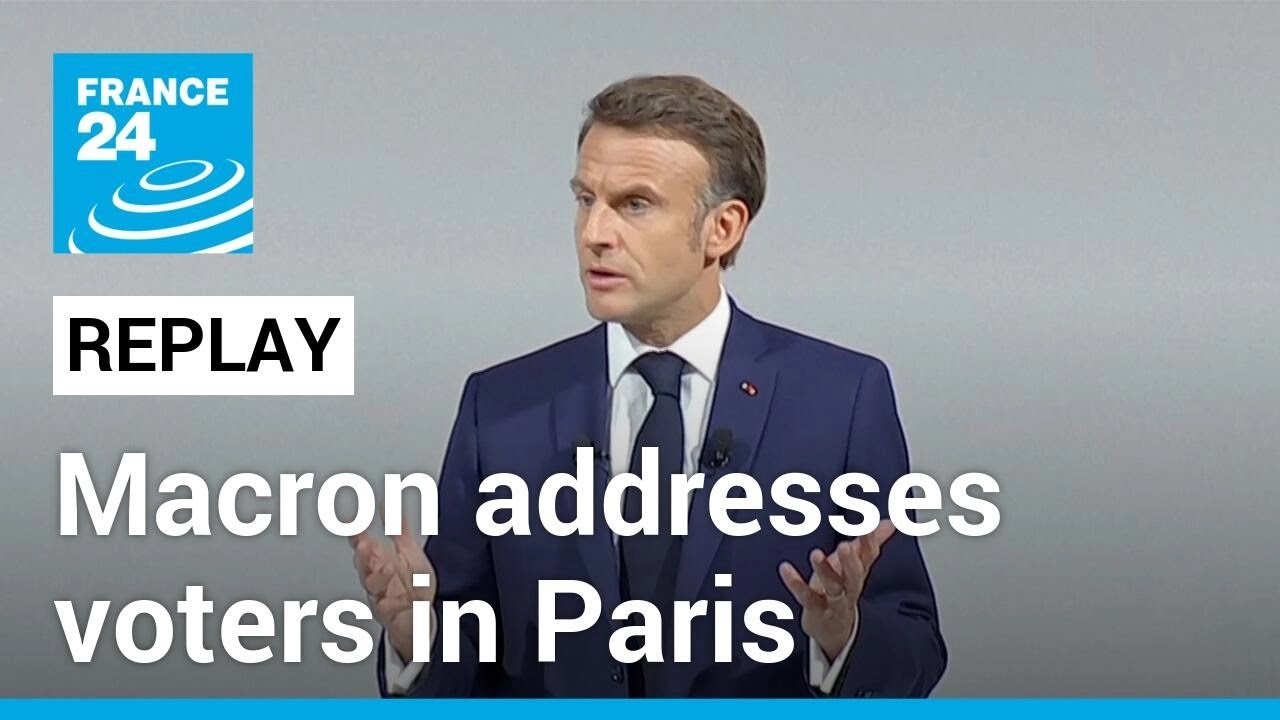 Replay: French President Macron speaks to press in Paris • FRANCE 24 ...