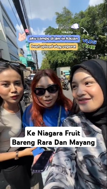 Ke Niagara Fruit Bareng Rara Dan Mayang.. #bilavlog #trending #shorts # ...