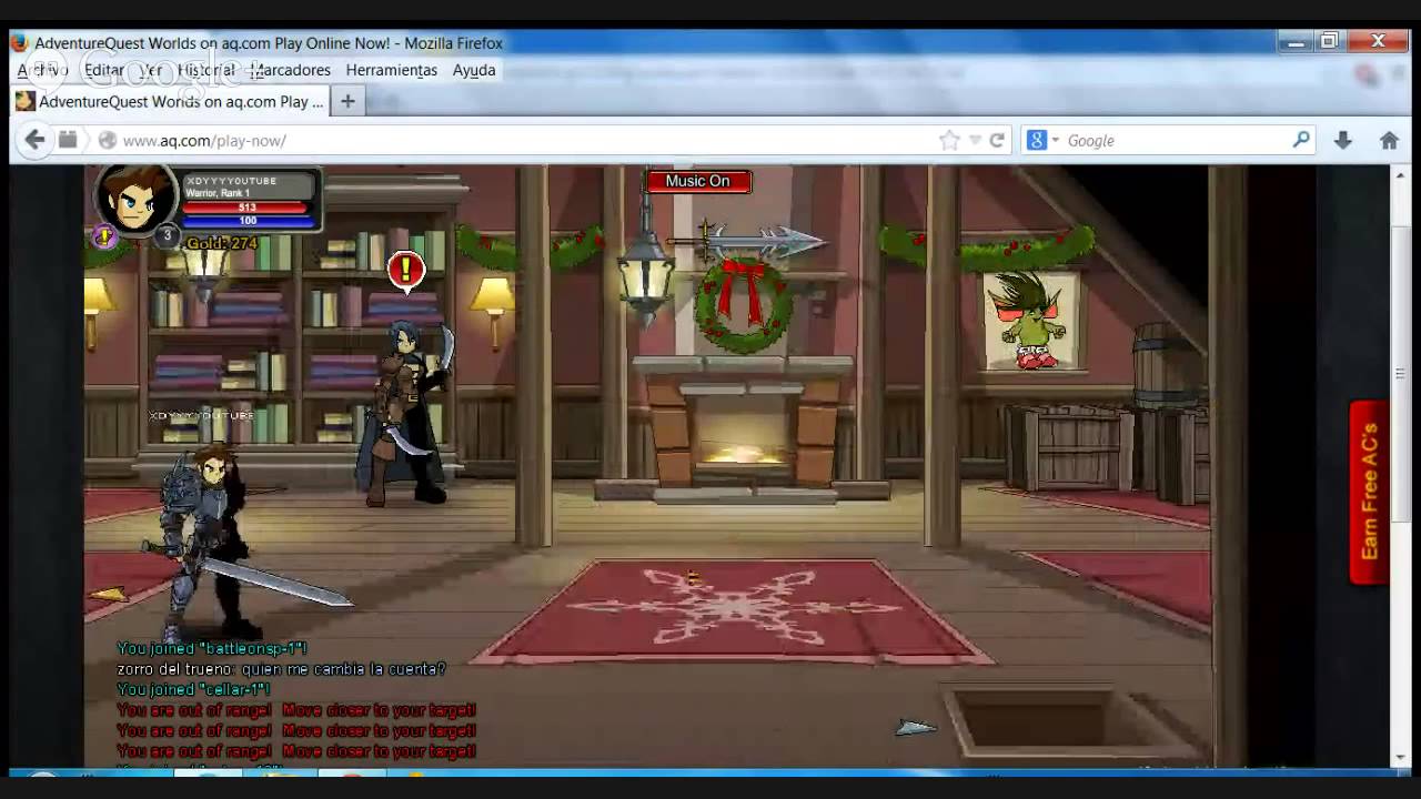 Los noobs en AQW Directo - YouTube