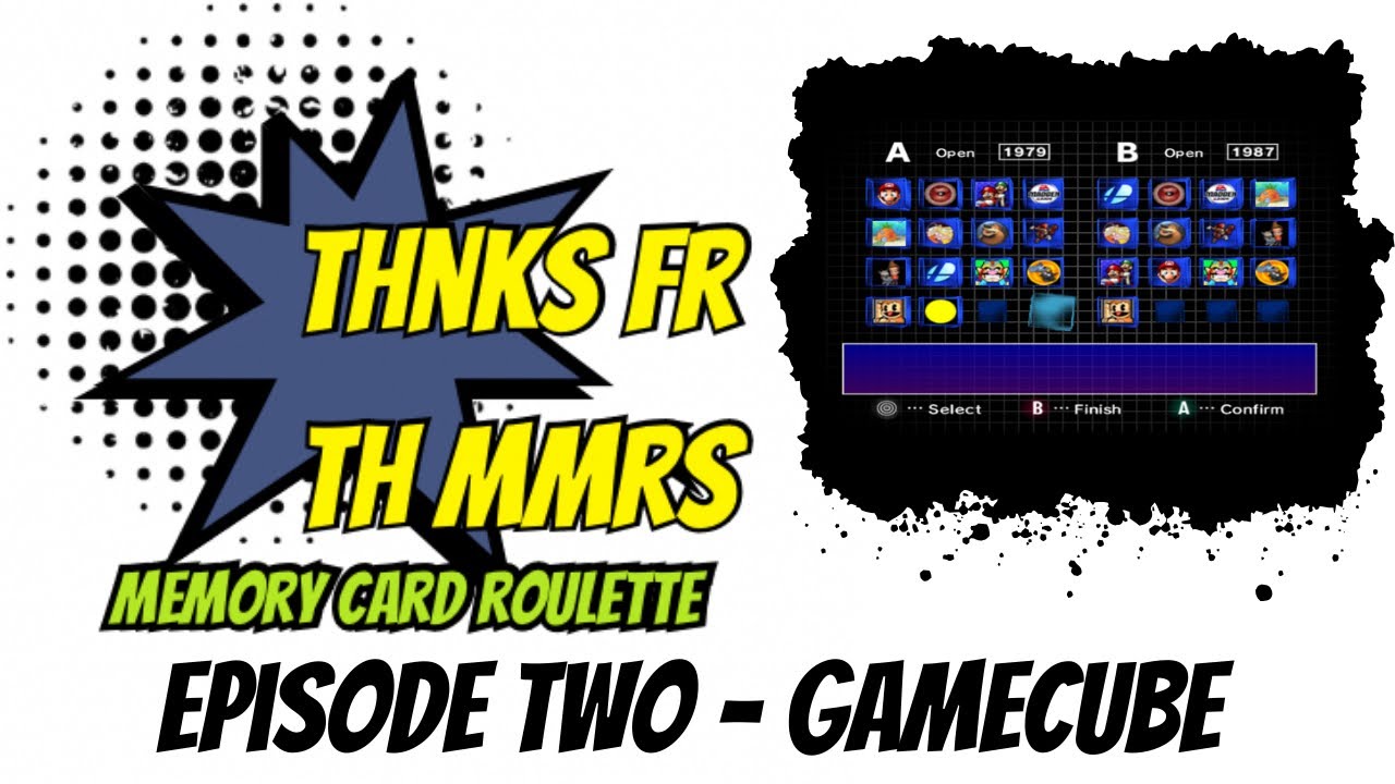 Thnks fr th Mmrs - The GameCube Memory Card Roulette - YouTube
