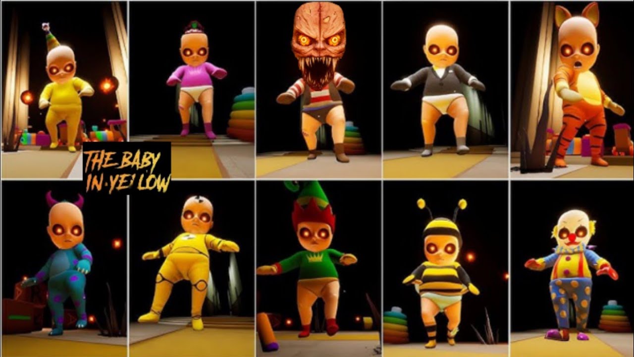 🎄SURPRISE GIFT in the WORLD'S SCARY BABY IN YELLOW ENDING UPDATE, ALL ...