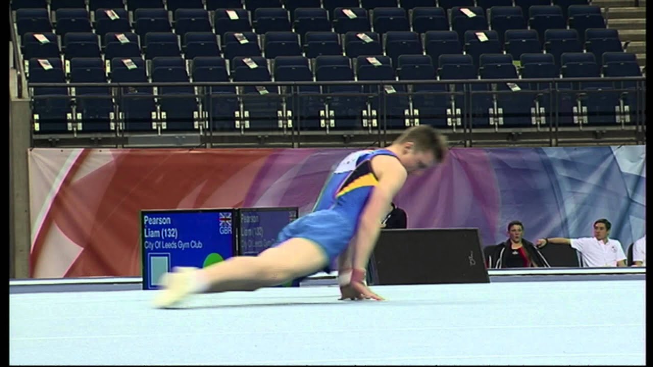 LIAM PEARSON - FLOOR - 2013 British Champs - AA - YouTube