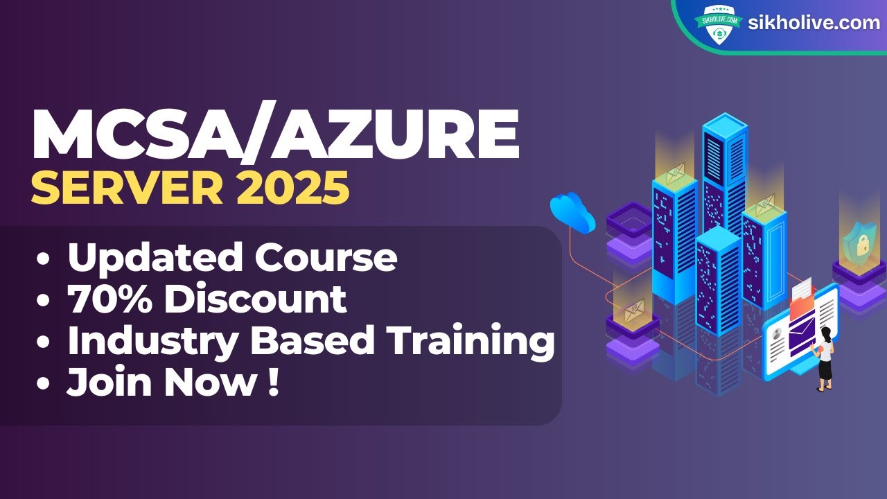 MCSA/AZURE Server Administrator Training | Join our Live Batch | Learn ...