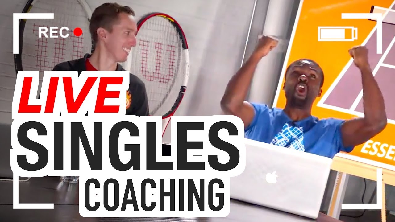 LIVE Singles Strategy Coaching - YouTube