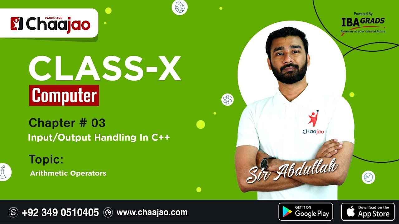 Arithmetic Operators Inputoutput Handling In C Computer Class 3438