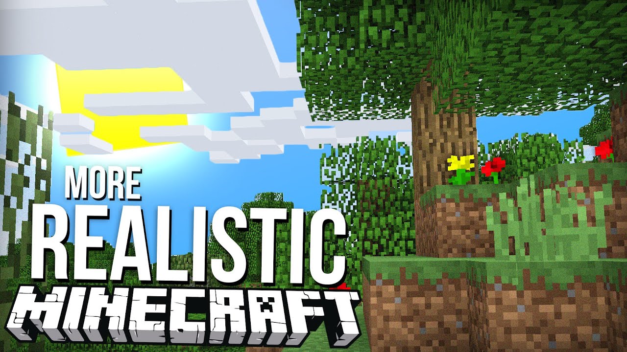 REALISTIC MINECRAFT IN SECONDS - YouTube