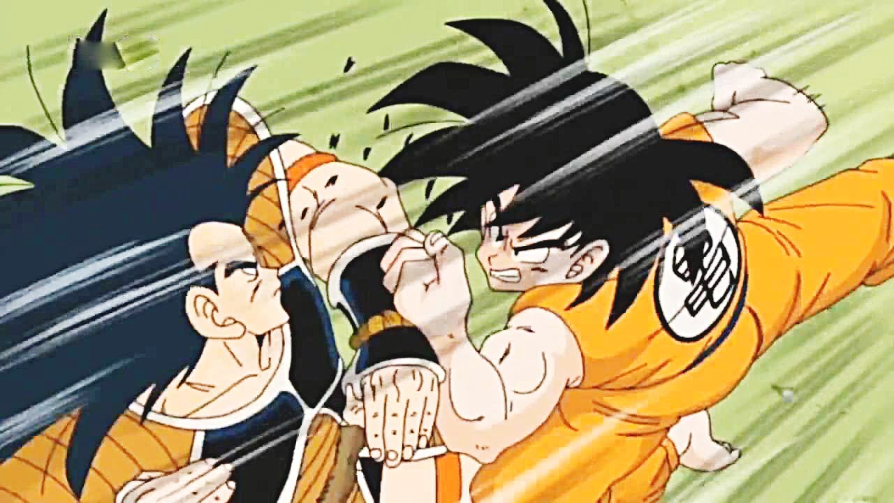 Goku Vs Raditz: Power Levels (over the years) - YouTube