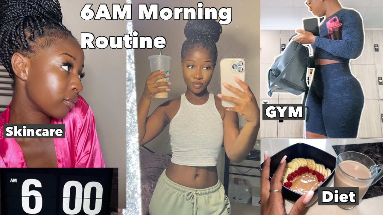 MY 6AM MORNING ROUTINE | Healthy, Mindful and Productive morning habits ...
