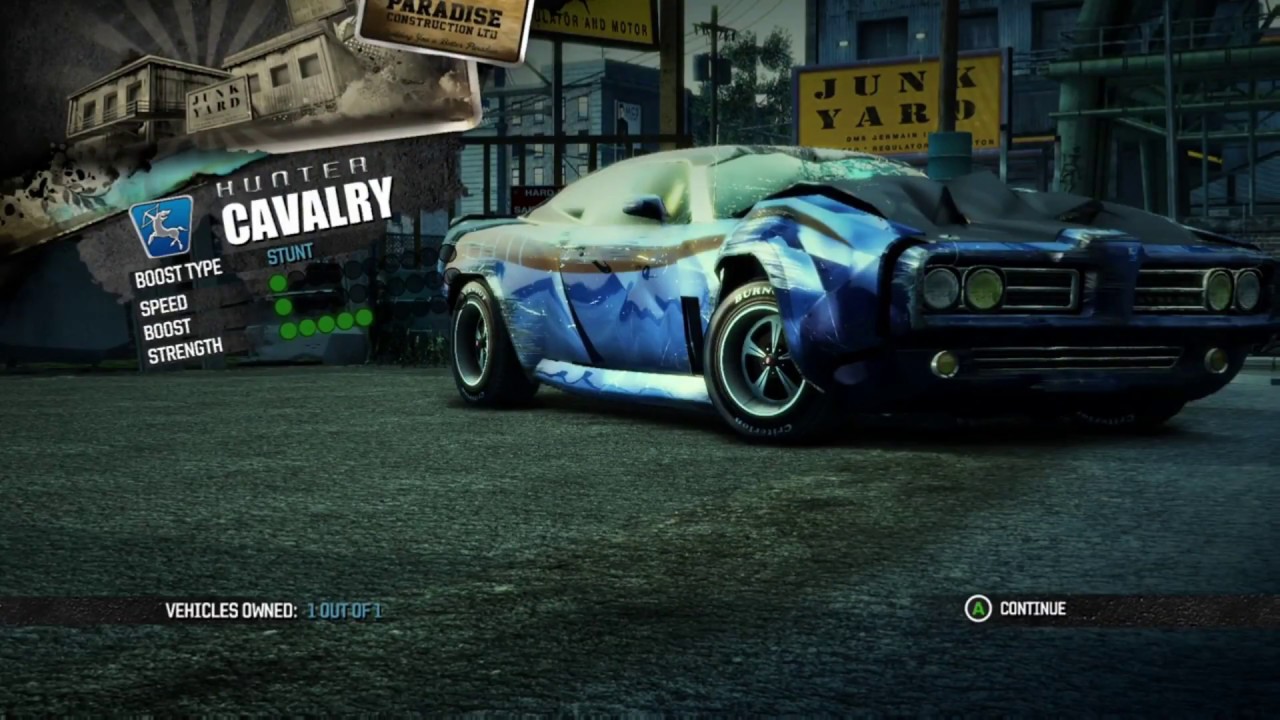 Burnout Paradise REMASTERED - First Gameplay - XBOX ONE S - YouTube