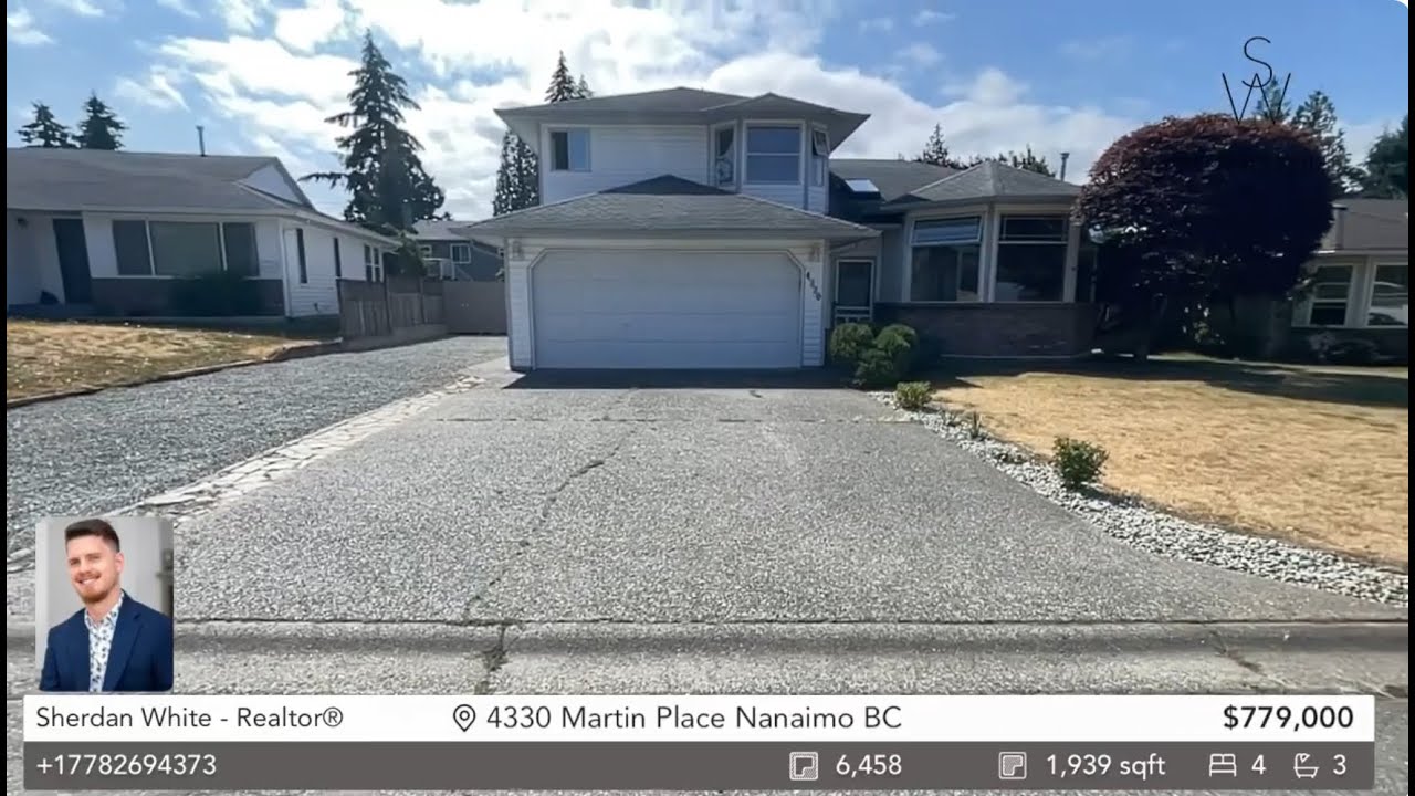 For Sale 4330 Martin Place Nanaimo BC - YouTube