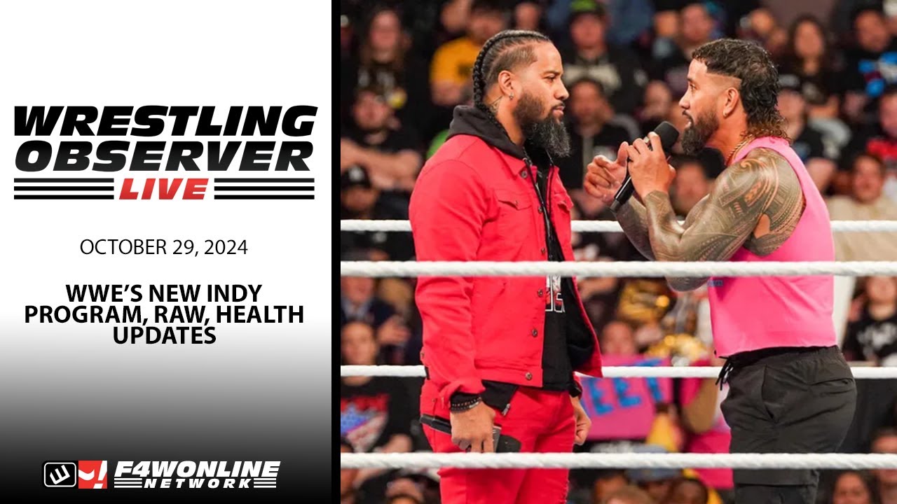 2024-10-29 Wrestling Observer Live: WWE’s new indy program, RAW, health ...