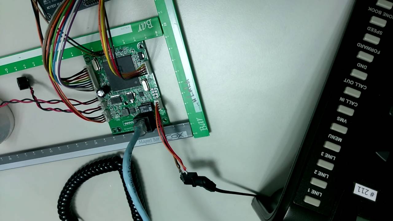 welltech sip ip phone module - YouTube