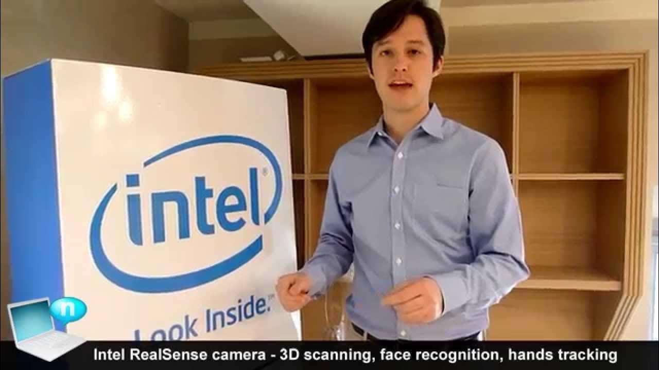 Intel RealSense camera - 3D scanning, face recognition, hands tracking ...