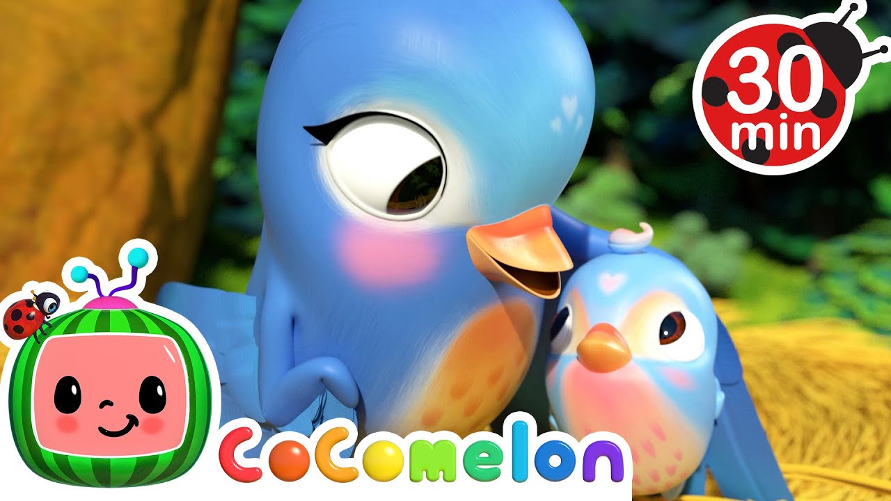 Look! Five Little Birds | Karaoke Nursery Rhymes & Kids Songs ...