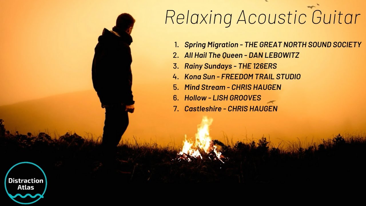 Relaxing Acoustic Guitar, Instrumental Music // Royalty Free Music [HD ...