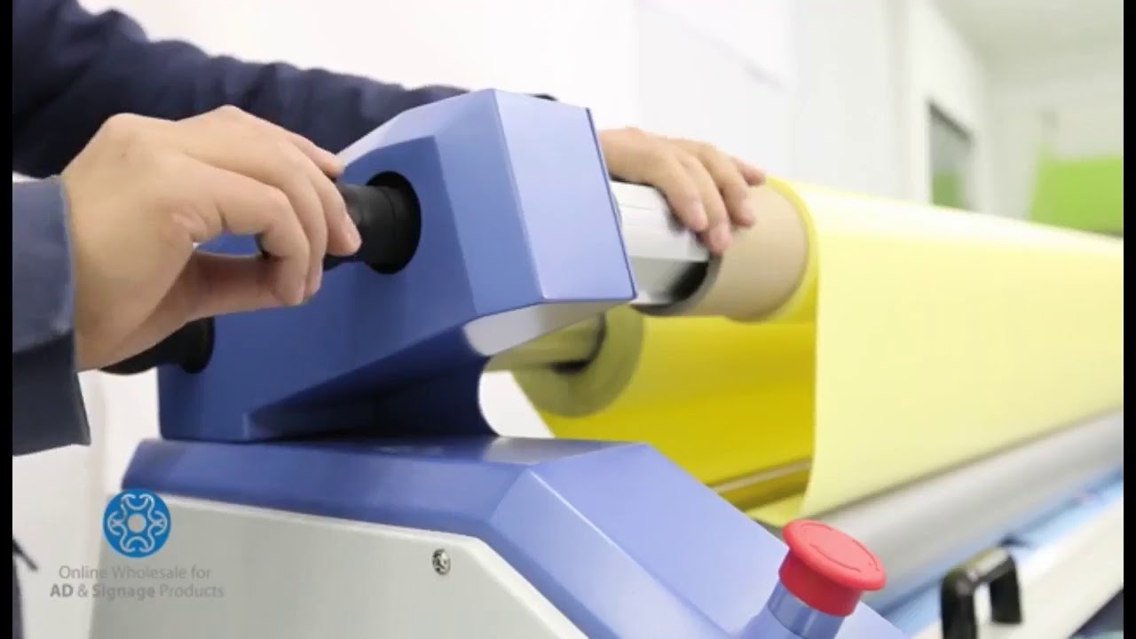 Operation Of Qomolangma Full Auto Cold Laminator With Heat Assisted