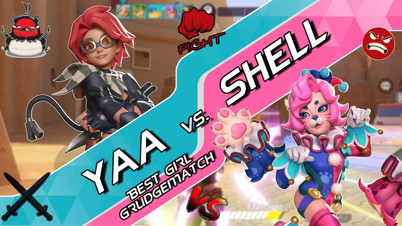 T3 Arena Hero Comparison - Shell vs. Yaa - Who's Best Girl? - YouTube