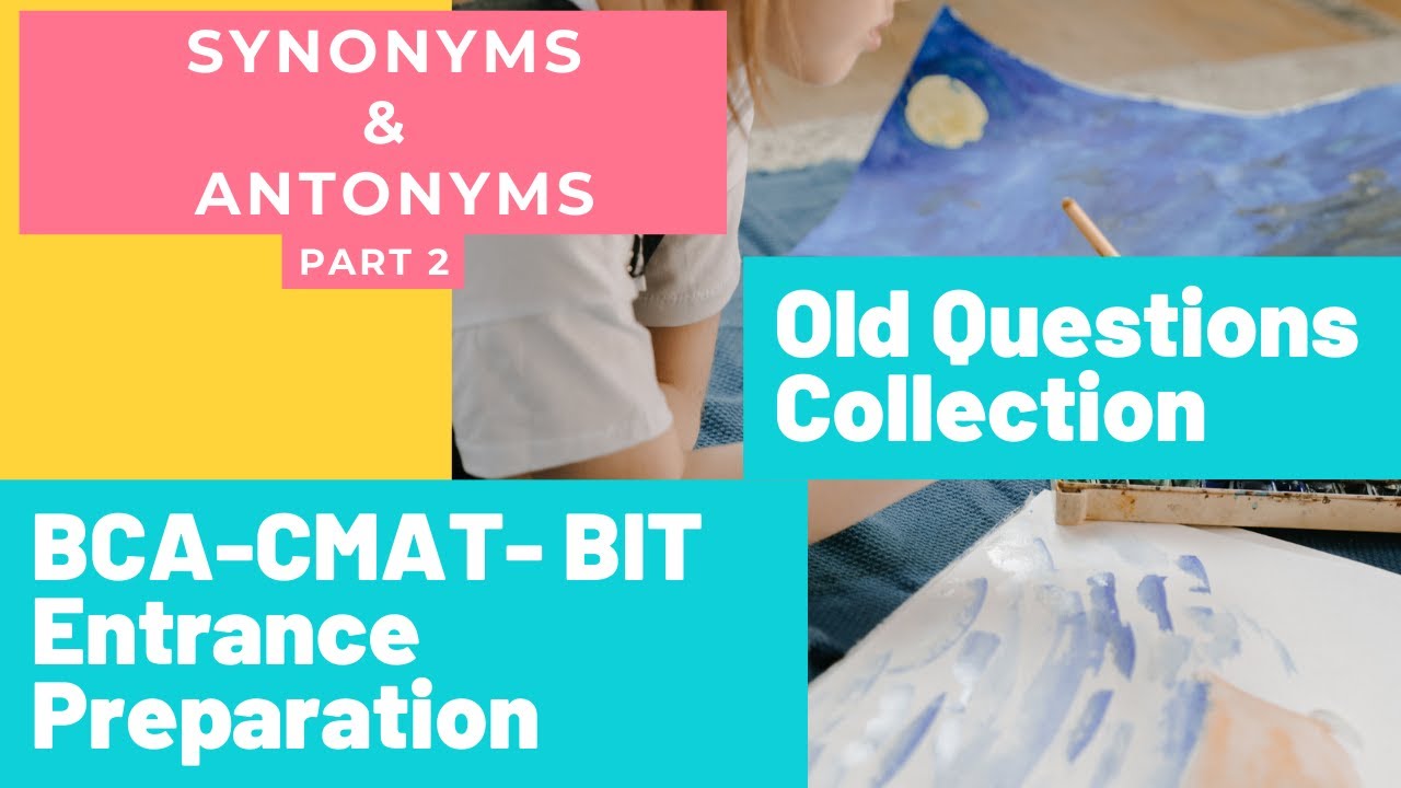 Important Synonyms And Antonyms For CMAT BCA BIT For Competitive important-synonyms-and-antonyms-for-cmat-bca-bit-for-competitive
