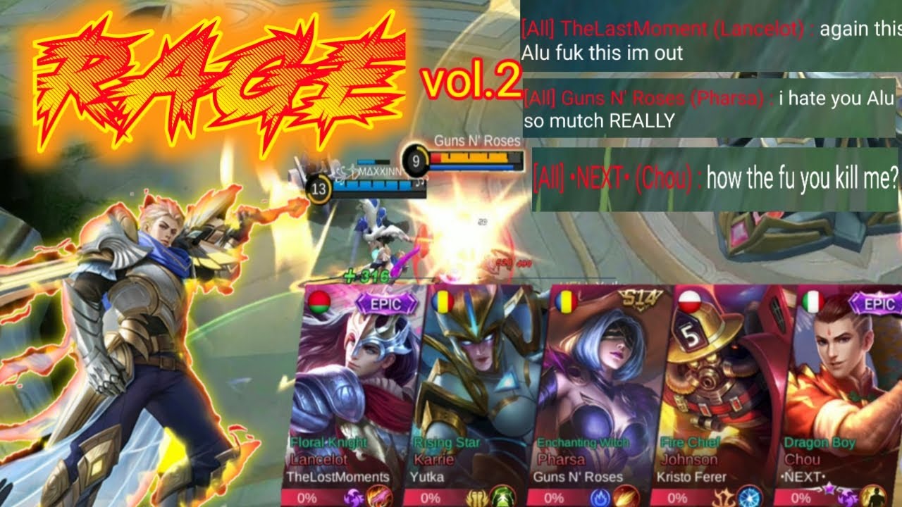 TOP GLOBAL ALUCARD ENCOUNTER RAGE IN MLBB /MAXXINN - YouTube