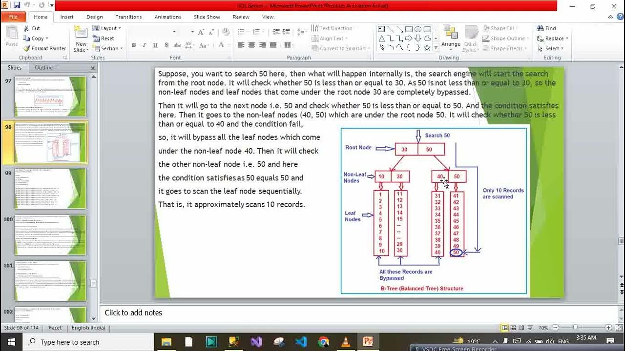 day-17) Basics of Indexes in sql server|How indexes maintain B-tree ...