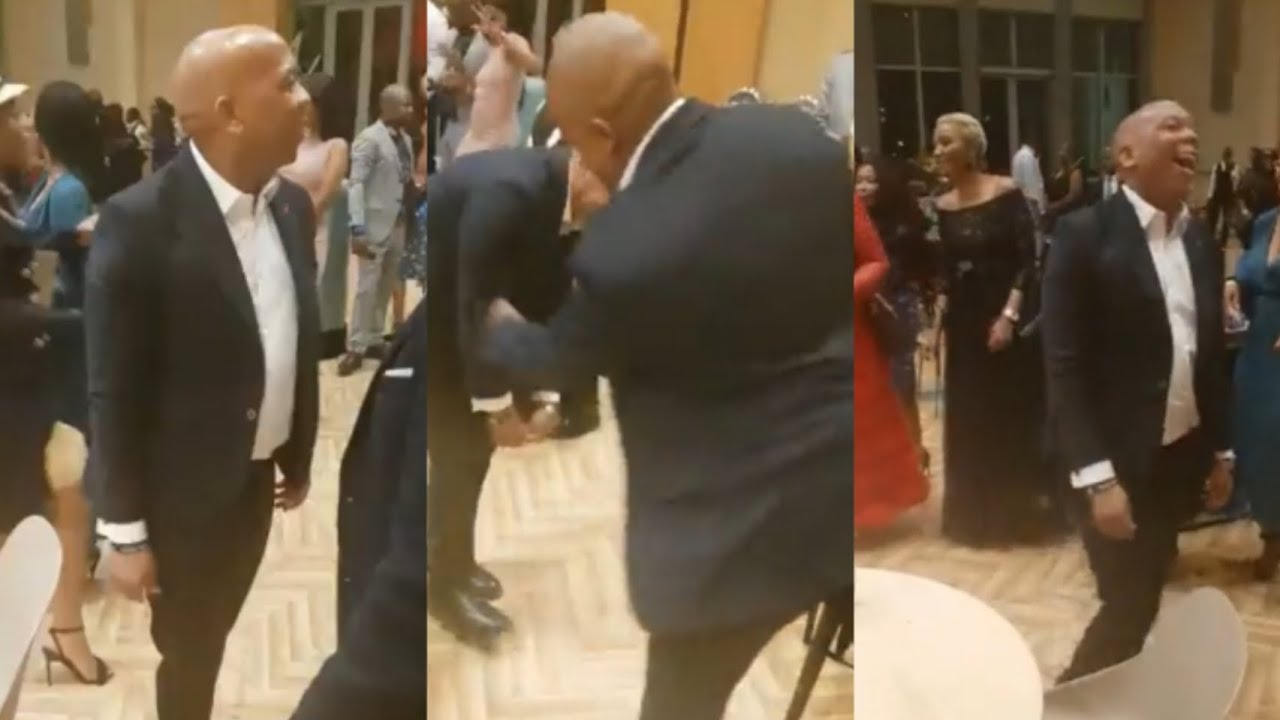Minister of Electricity dancing instead of fixing loadshedding - YouTube