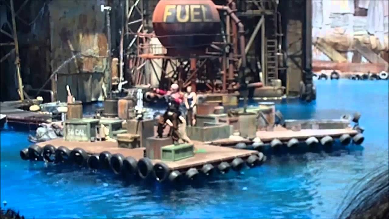 At Universal Studios (recorded the live waterworld show) - YouTube