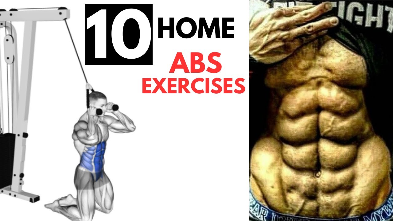 6 PACK ABS For Beginners Home Workout - YouTube