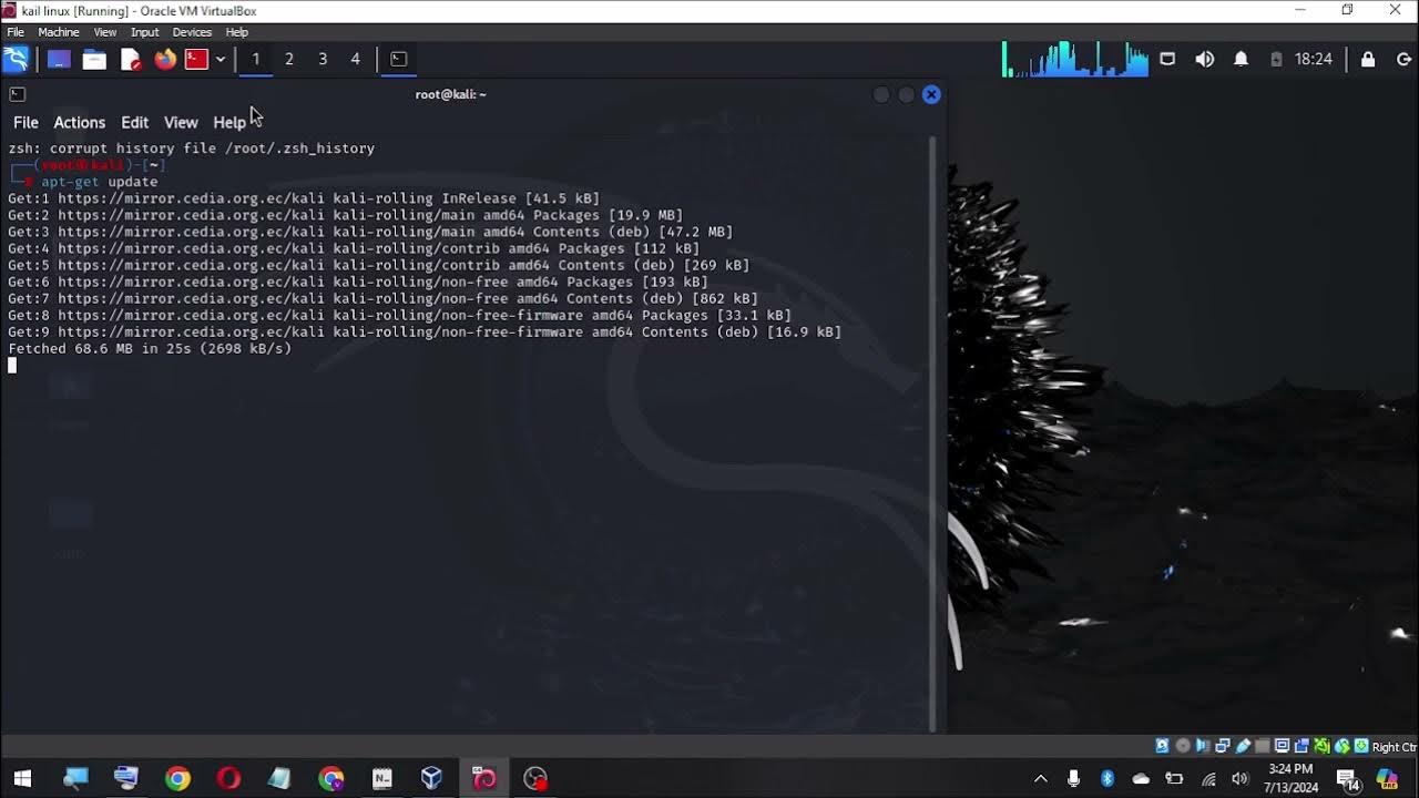 how to update and upgrade kali linux - YouTube