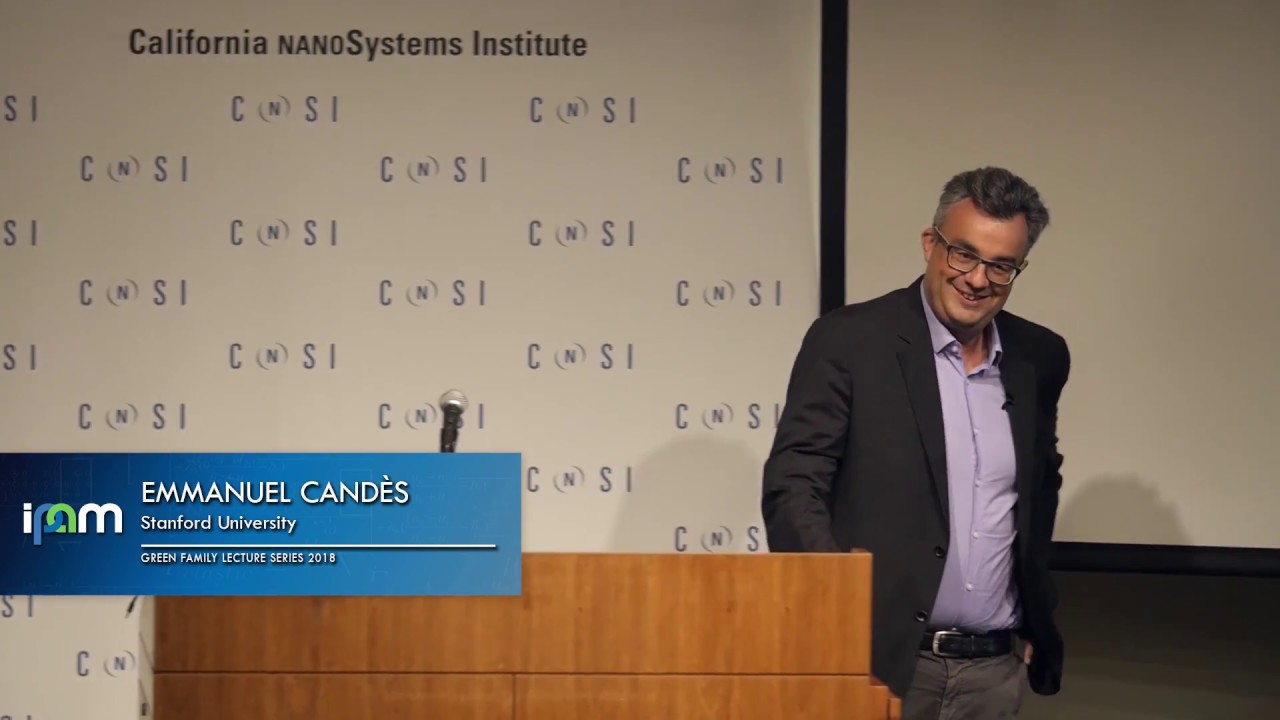 Emmanuel Candès: “The Knockoffs Framework: New Statistical Tools for ...