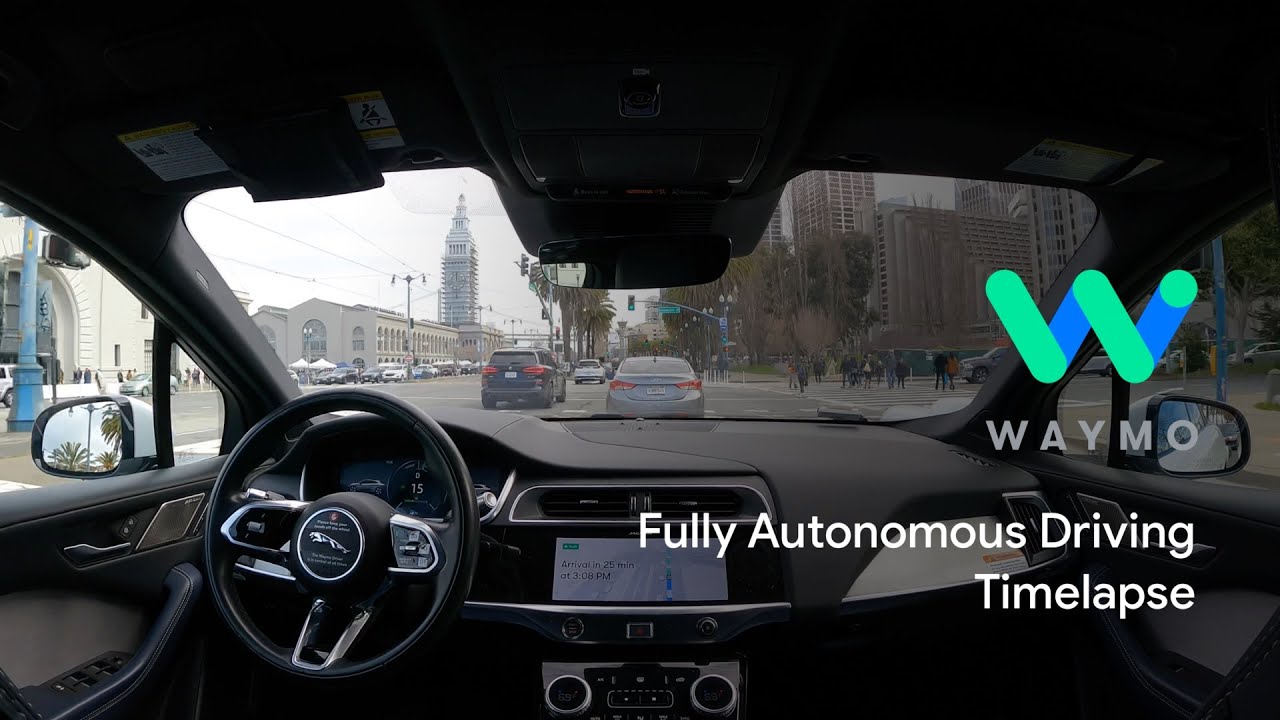 Waymo - One hour of fully autonomous driving (Timelapse) - YouTube
