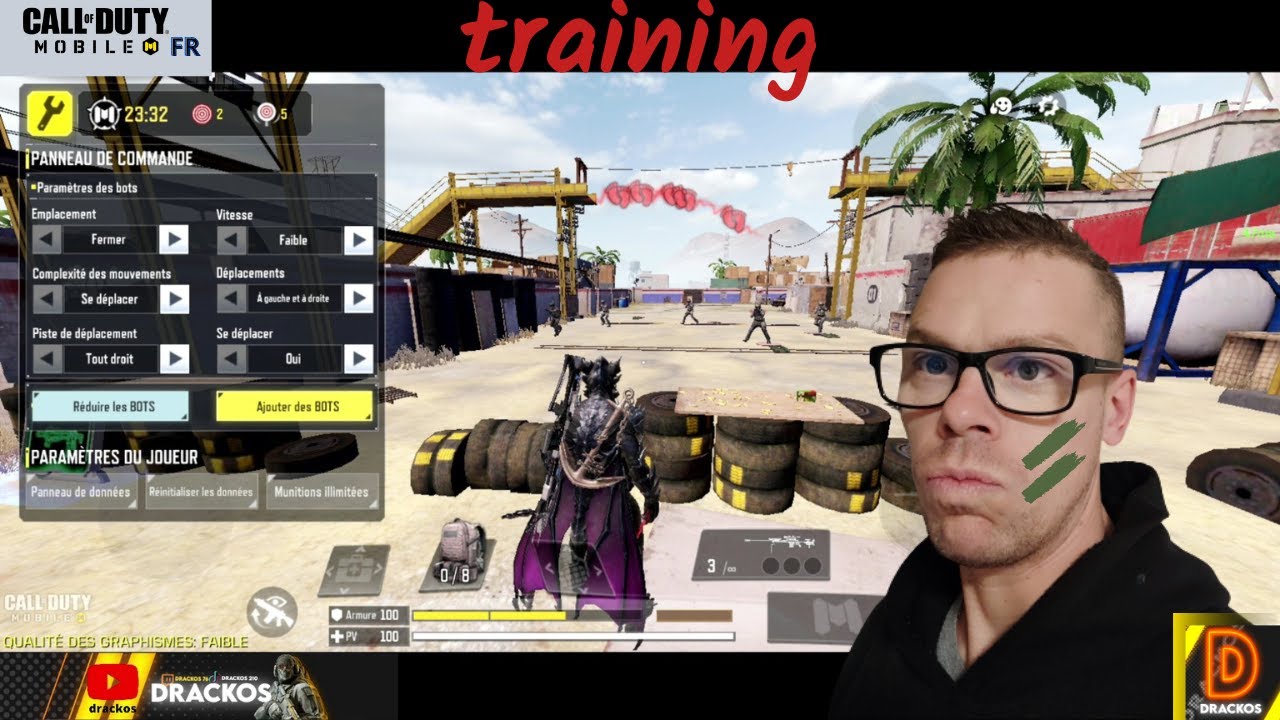 Les PRO s'entrainent ICI sur Call Of Duty Mobile BR codm fr - YouTube