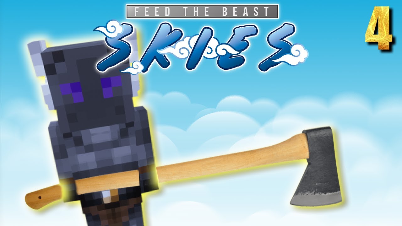 Minecraft FTB Skies #4 | Tree Farm - YouTube