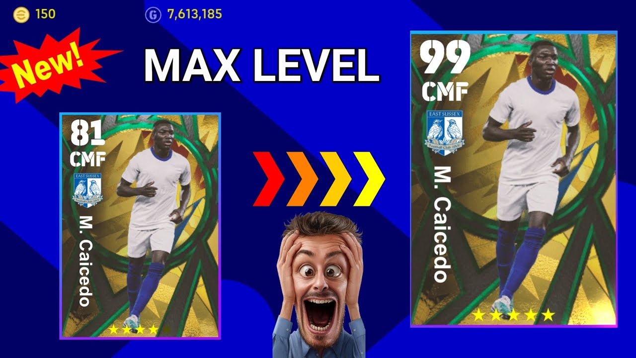 🔥NEW🔥 How to train Caicedo to max level in efootball 2023...#efootball2023 - YouTube