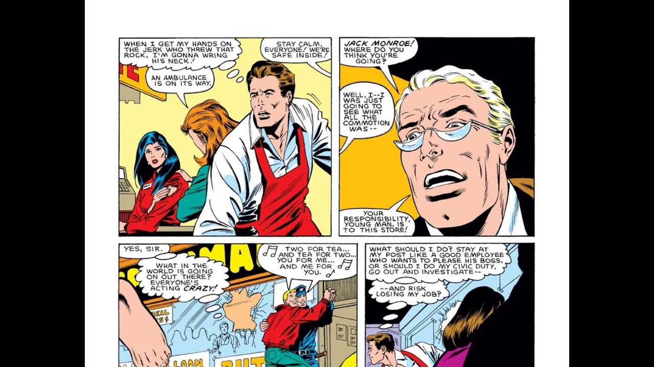 Captain America 307 1985 [comic book] - YouTube