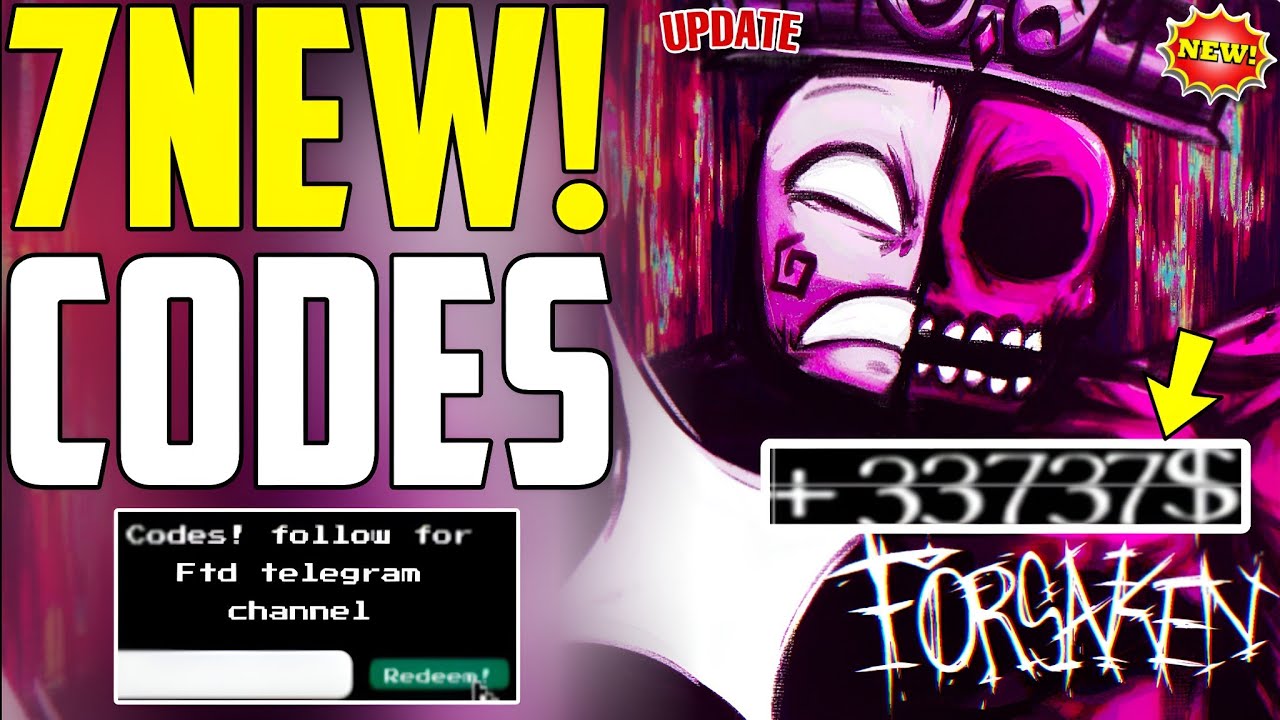 ⚠️NoLi💥 UpDate!!⚠️ALL WORKING ROBLOX CODES FOR FORSAKEN IN 2025 - CODES ...