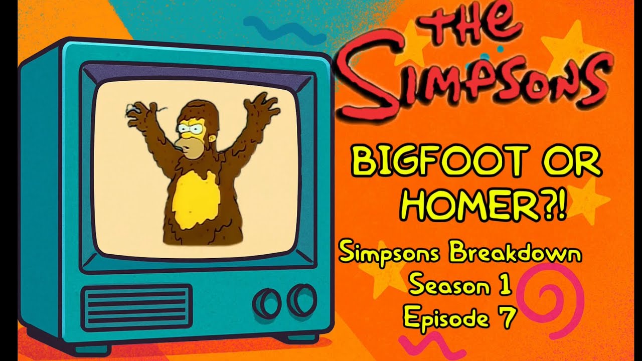 Homer Turns Into Bigfoot?! | The Simpsons S1E7 Deep Dive + Hidden ...