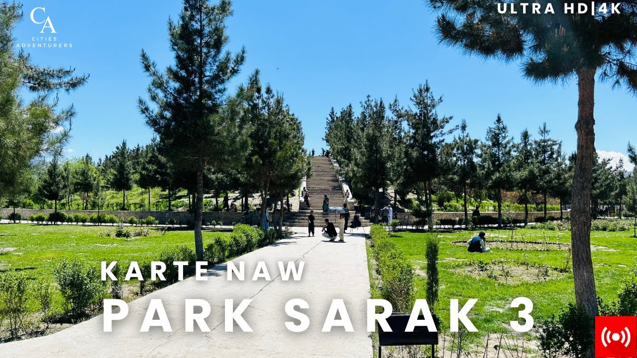 Walking around Park Sarak 3 in Karte Naw | Walking Vlog | 4K - YouTube