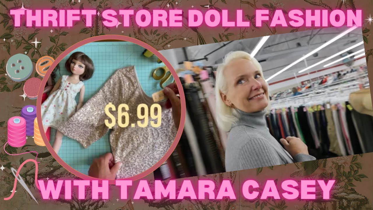From Thrift Store to Doll Fashion: DIY Doll Clothing Tutorial with ...