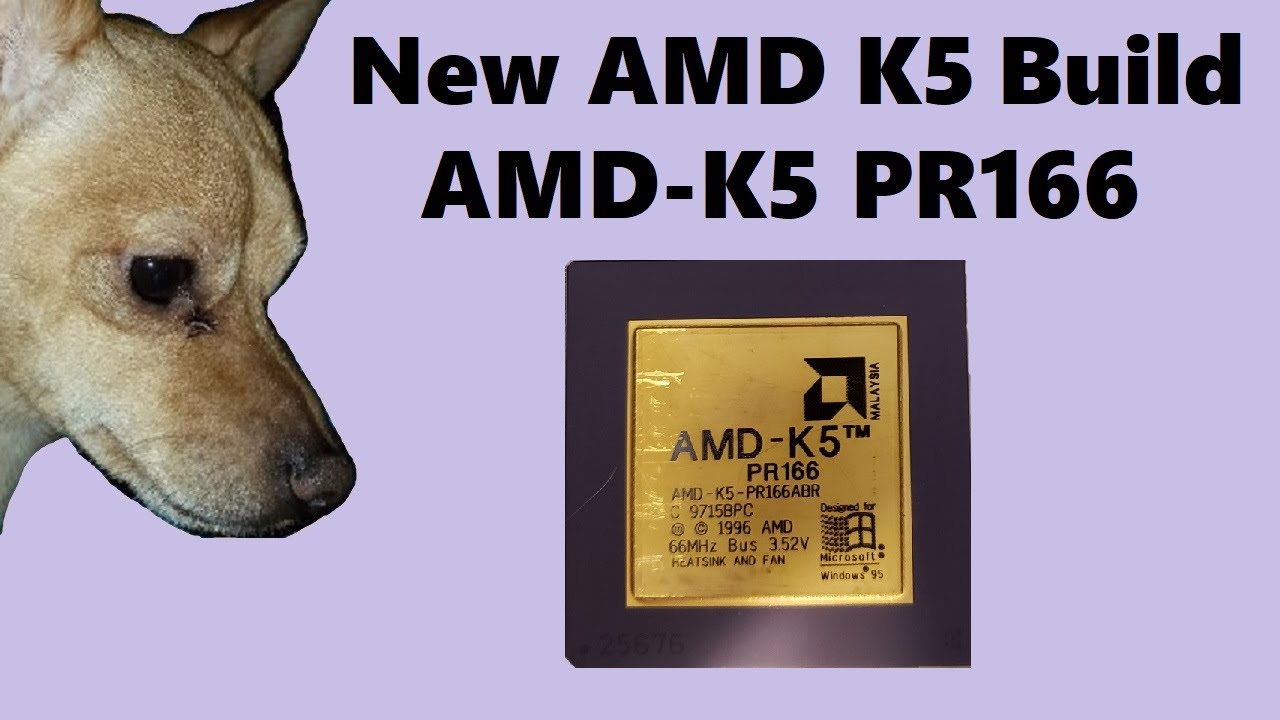 AMD-K5 PR166 Build - YouTube