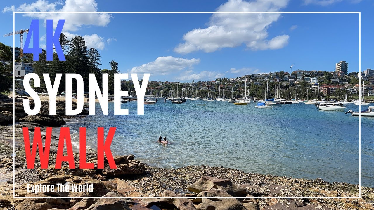 【4K】 Sydney Walk - Manly Scenic Walkway Reef Beach to Forty Baskets ...